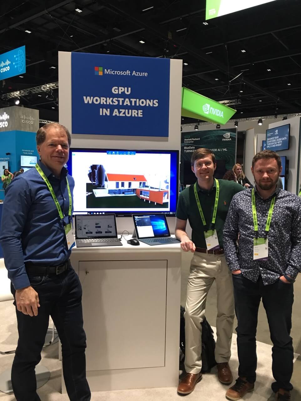 NVIDIA GTC 2019 - Workspot GPU Cloud Workstations on Azure